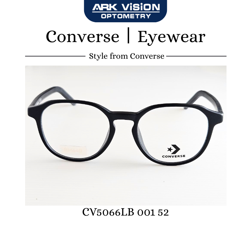 Converse | Eyewear – Bold Black Full - Rim Frame with Iconic Street ...