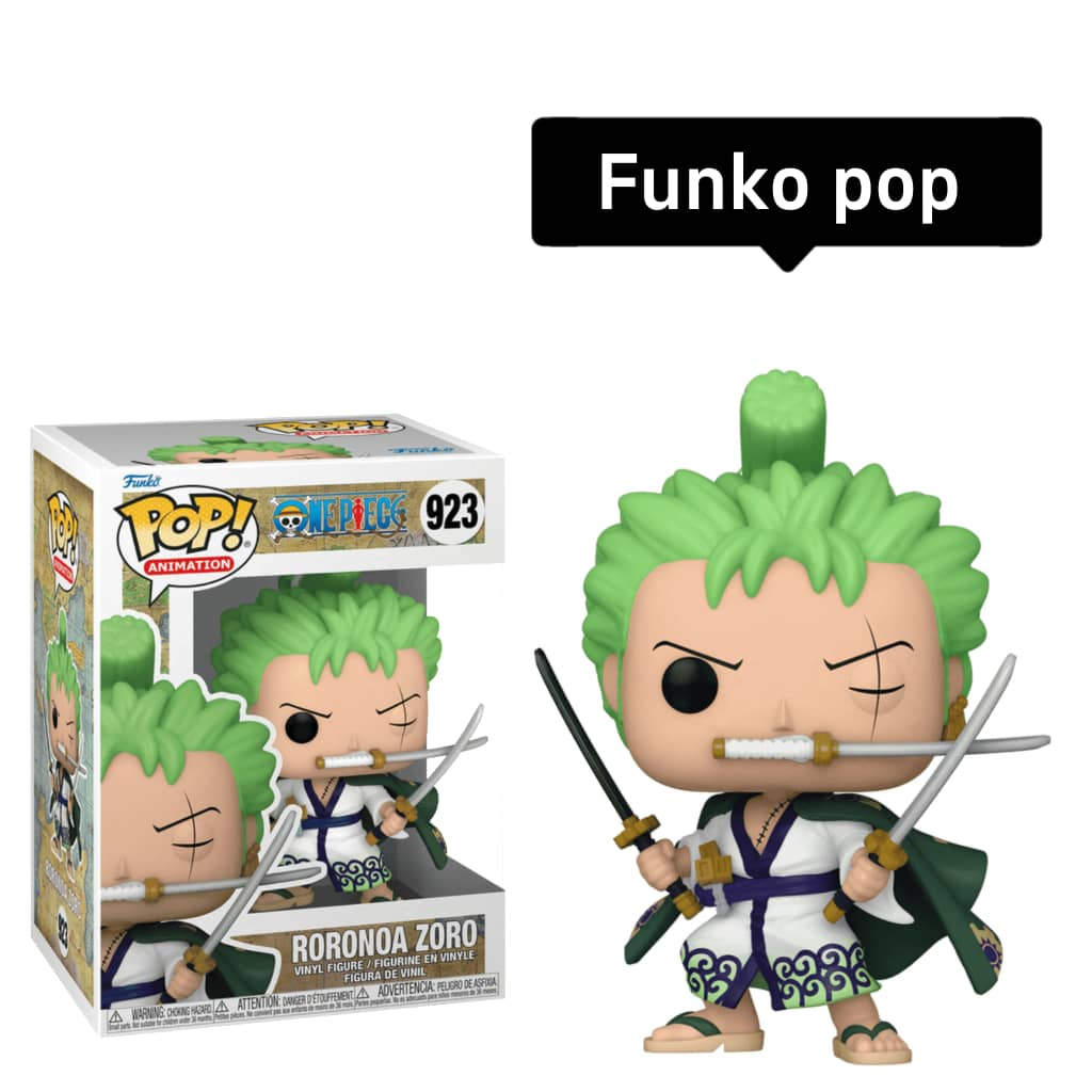 Original Funko Pop! Animation OnePiece 923 Roronoa Zoro Collectible ...