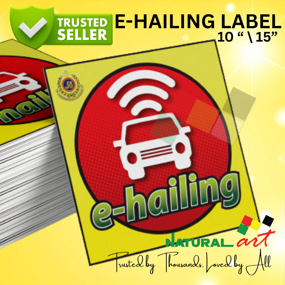E-HAILING CAR STICKER(ROAD TAX STICKER) | Shopee Malaysia