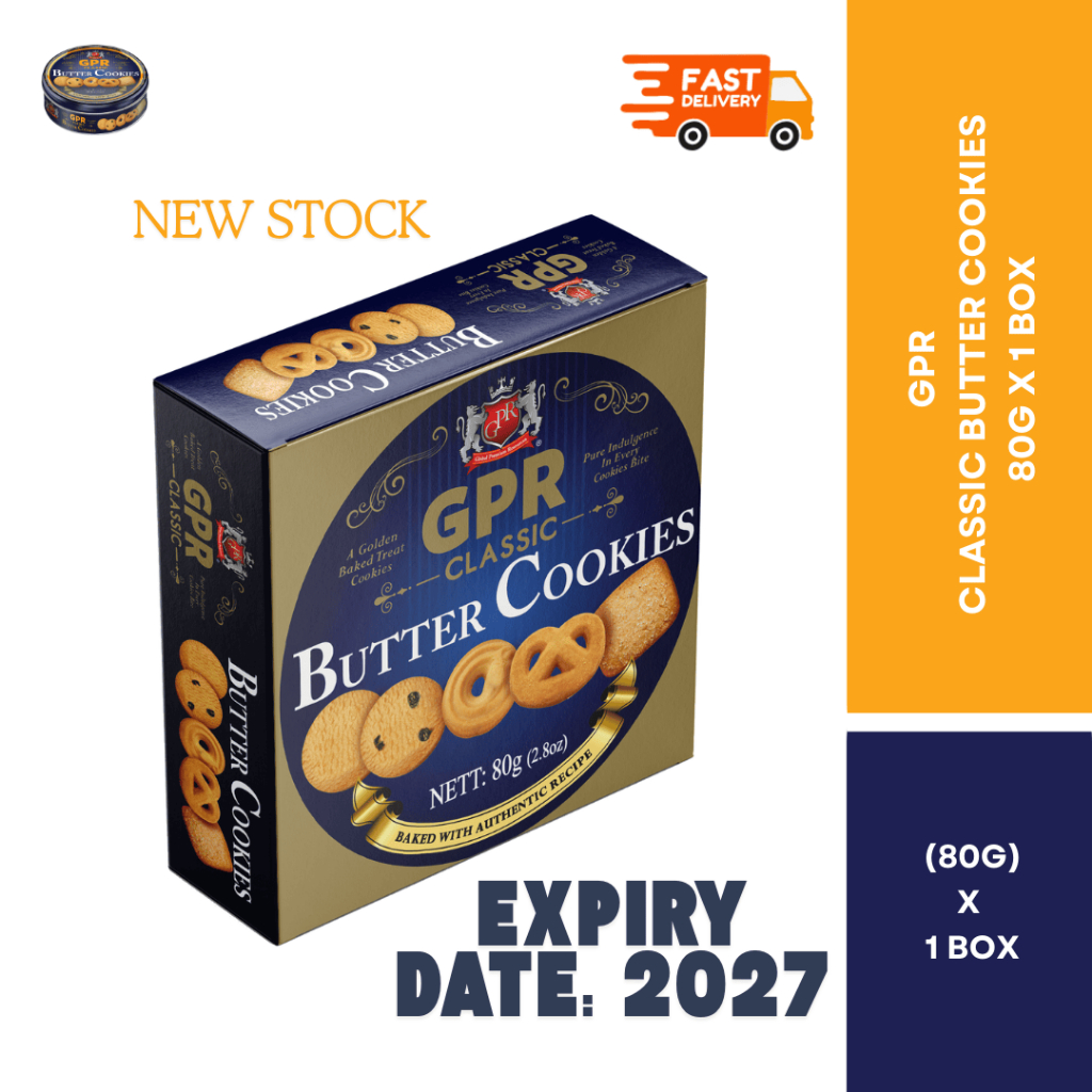 [New Ready Stock] GPR Classic Butter Cookies /Doorgift Butter Cookies ...