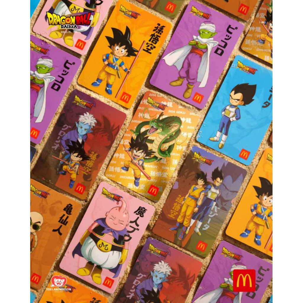 McDonald's MCD Dragon Ball Daima Card 2025 | Shopee Malaysia