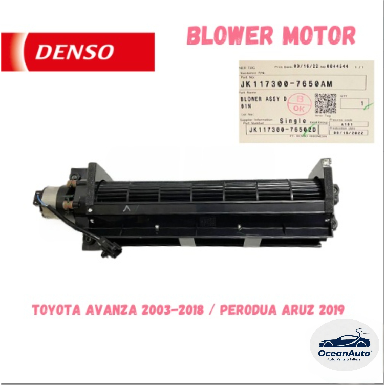 ORIGINAL DENSO 117300-7650 Toyota Avanza 2003-2018 Perodua Aruz '19 ...