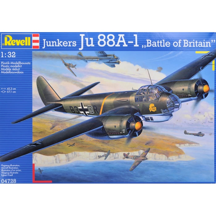 Revell 04728 1/32 Junkers Ju 88A-1 "Battle of Britain" | Shopee Malaysia