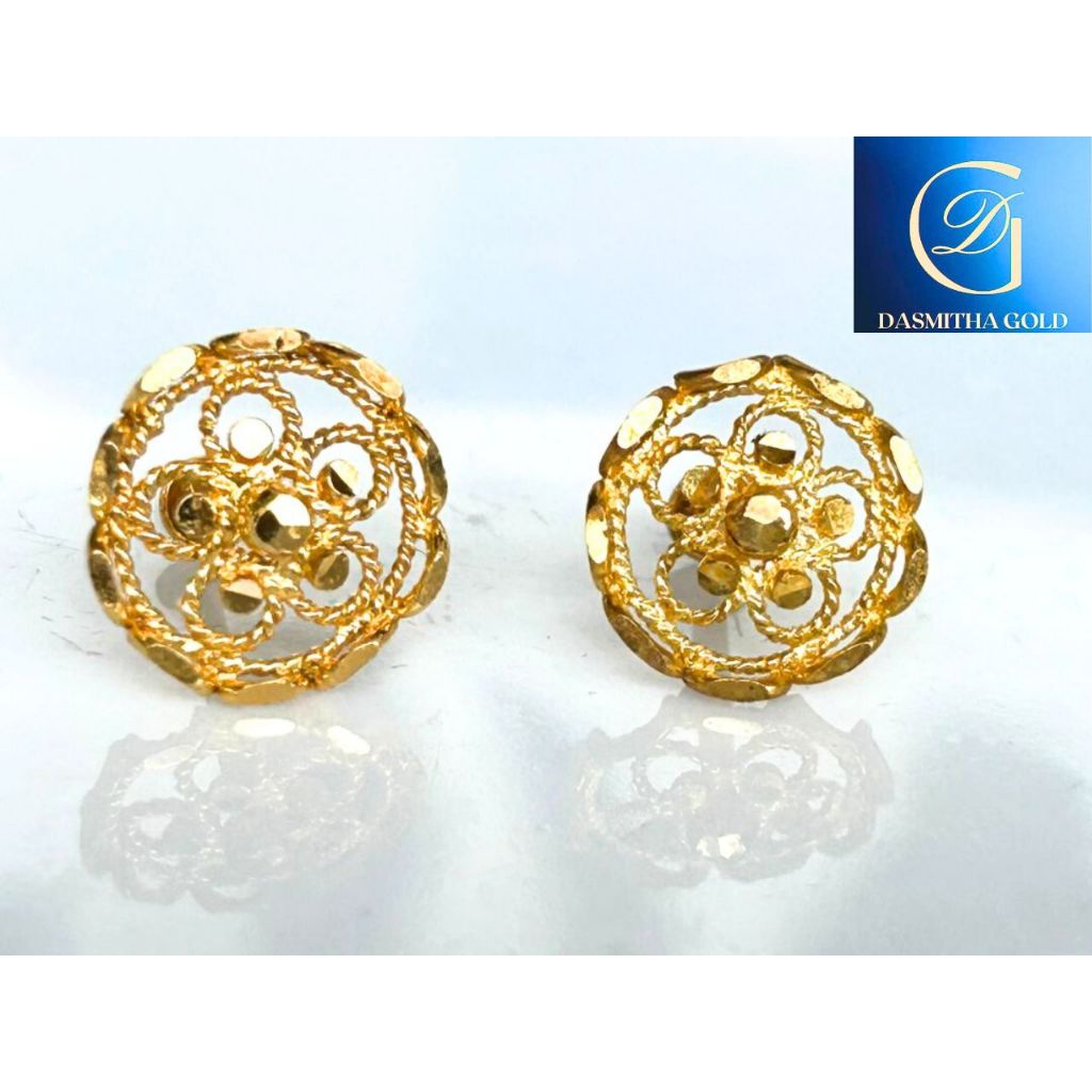 Dasmitha full gold mukuthi 10mm and 9mm | Shopee Malaysia