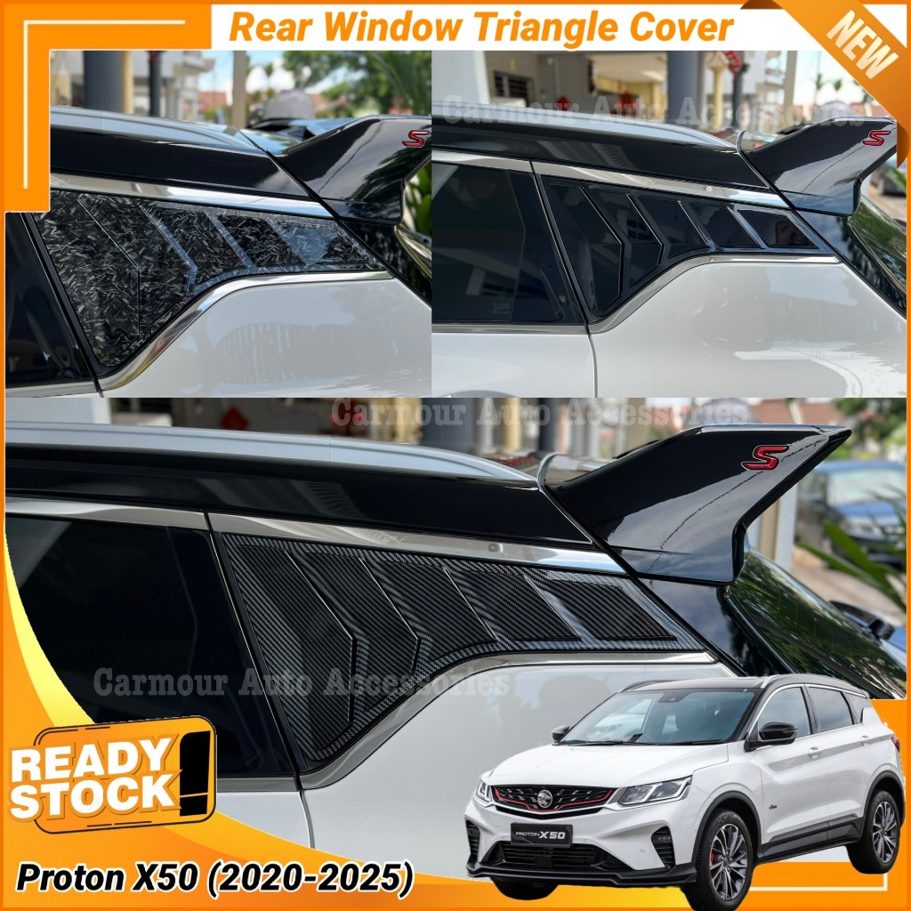 Proton X50 (2020-2024+) Rear Window Cover Mustang Window Cover Side ...