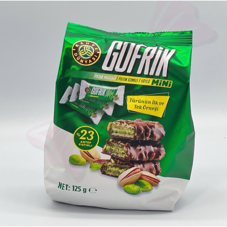 Gofrik milk chocolate with pistachio 10 pcs *12.5g | Shopee Malaysia