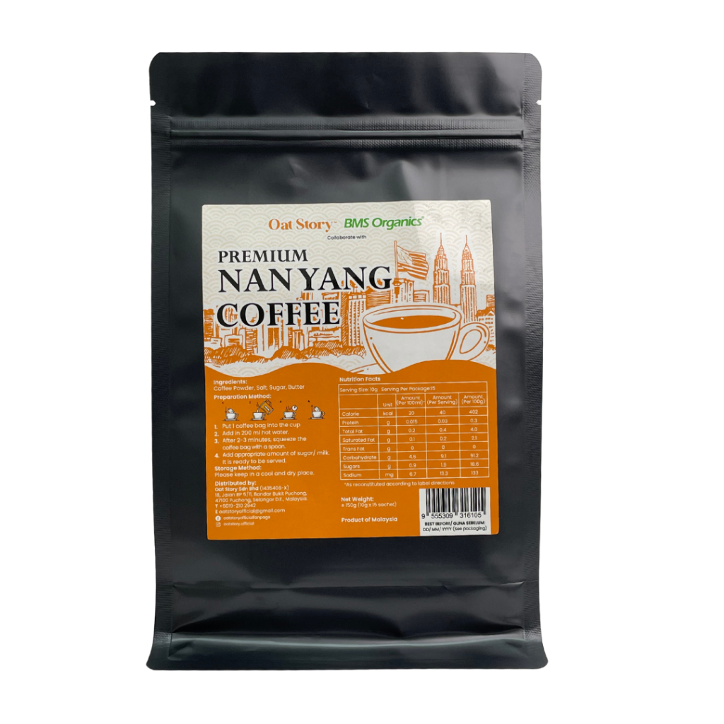 Oat Story - Premium Nan Yang Coffee (10g x 15 sachets) | Shopee Malaysia