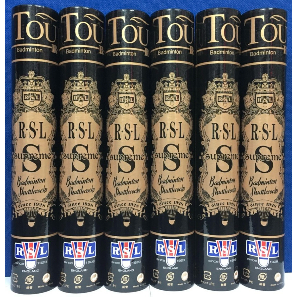 [100% ORIGINAL] RSL SUPREME SHUTTLECOCKS(BULU TANGKIS) | Shopee Malaysia