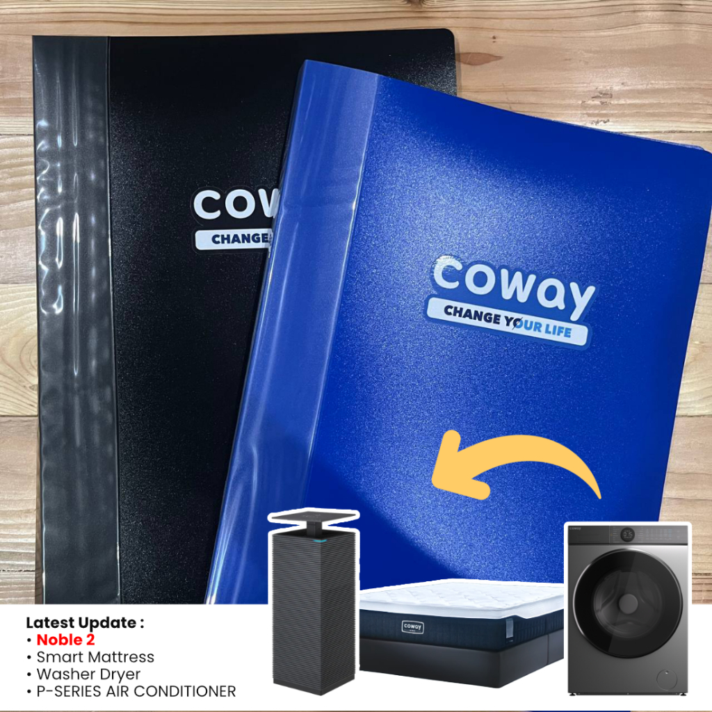 COWAY FILE - A4, INFO TERKINI + NOBLE 2, SMART MATTRESS, WASHER DRYER ...