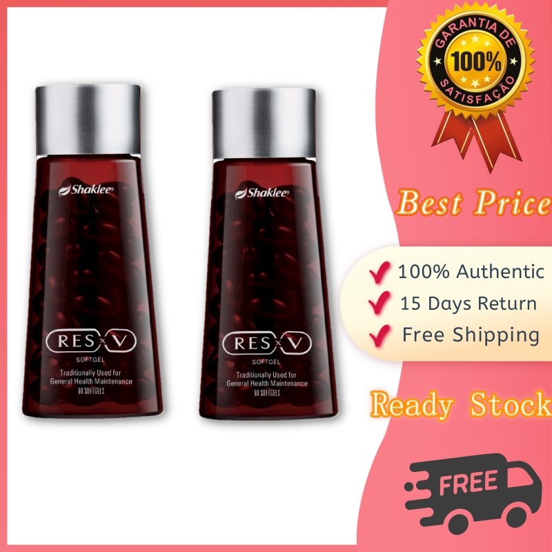 Res V Shaklee Original ( 60 softgels ) Advanced Anti-Aging Solution 🌟 ...