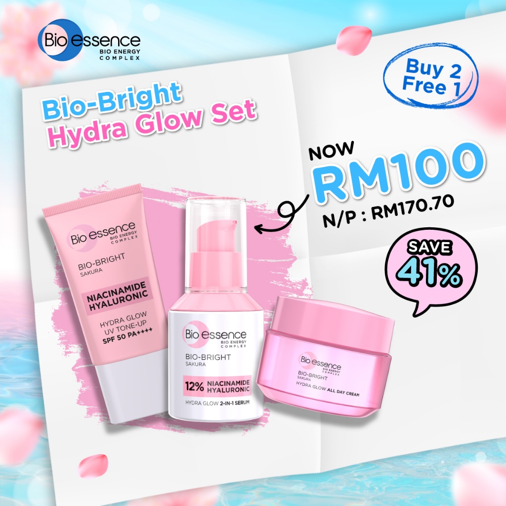 Bio-essence Bio-Bright Hydra Glow Set | Shopee Malaysia