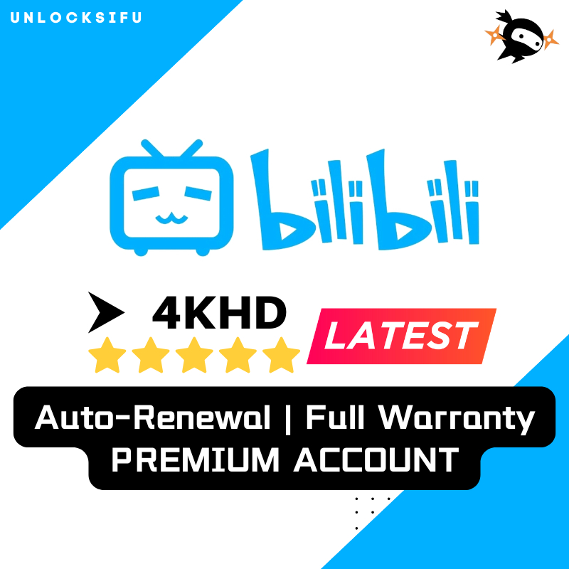 Bilibili Premium Anime Unlimited Anime Website Stable Acc | Shopee Malaysia