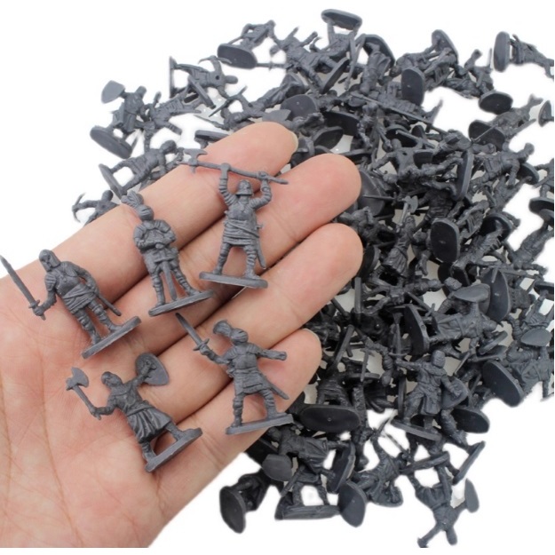 30pcs Mini empire soldiers war game miniature collection army figurine ...