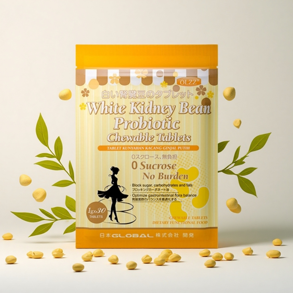 OLZZ White Kidney Bean Plus 30Pcs Makan Nikmat Tiada Rasa Bersalah ...