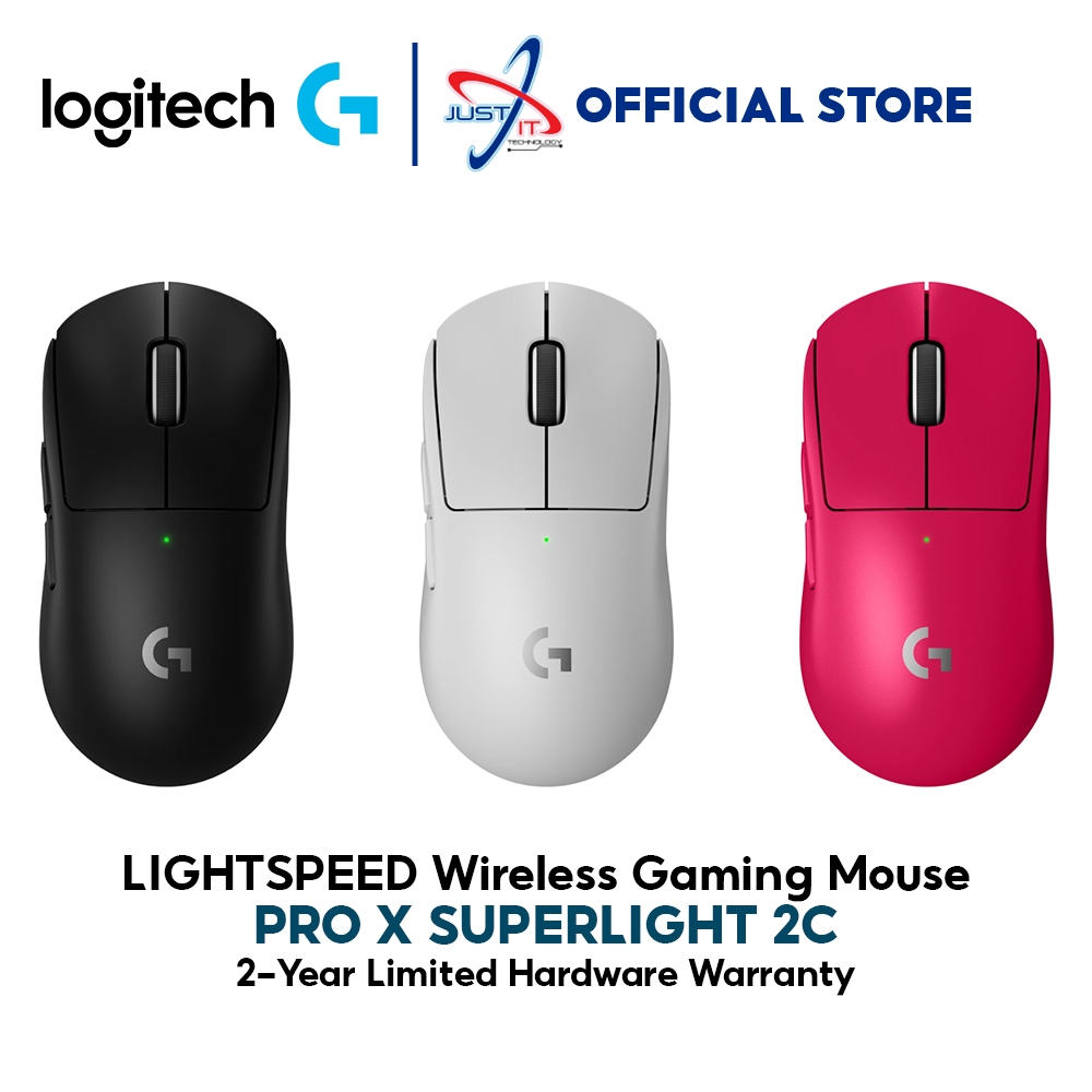 LOGITECH PRO X SUPERLIGHT 2C LIGHTSPEED WIRELESS GAMING MOUSE - BLACK ...