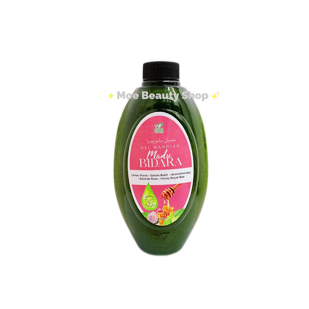 DHERBS GEL MANDIAN MADU BIDARA 550ML Body Care Kulit | Shopee Malaysia