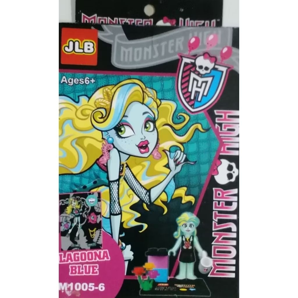 READY STOCK AND FAST DELIVERY!! JLB M1005-6 MONSTER HIGH LAGOONA BLUE ...