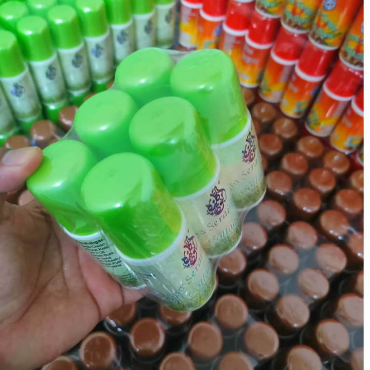 (1PACK 6 BOTOL) AURA TERAPI SERAI WANGI COLLAGEN 80ML | Shopee Malaysia