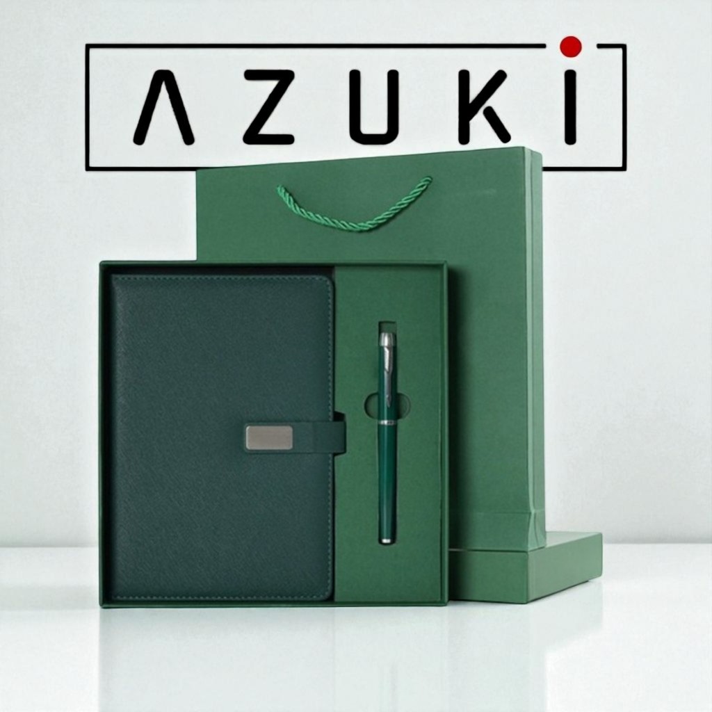 AZUKI Notebook Set A5 Planner Sketch Buku Nota Ball Pen School ...