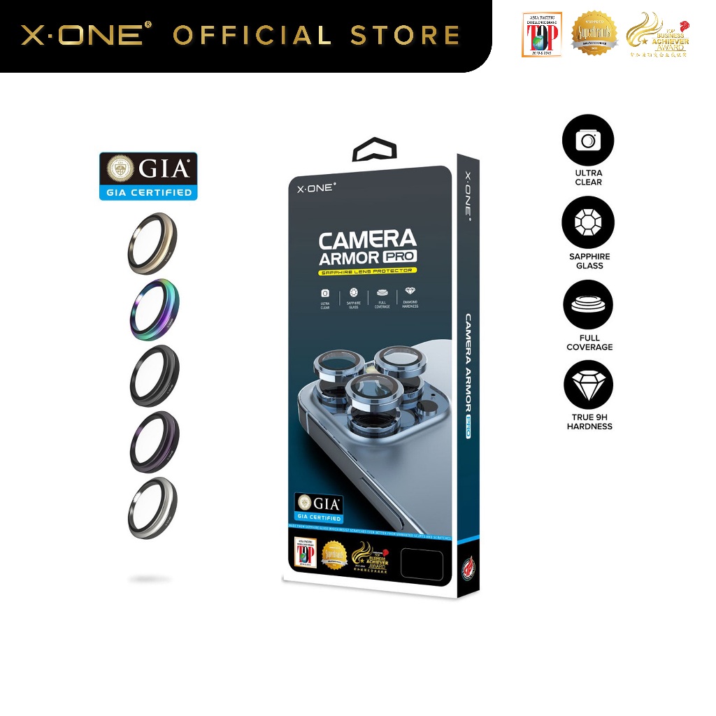 X.One Camera Armor Pro Series Camera Lens Protector For iPhone 17 ...