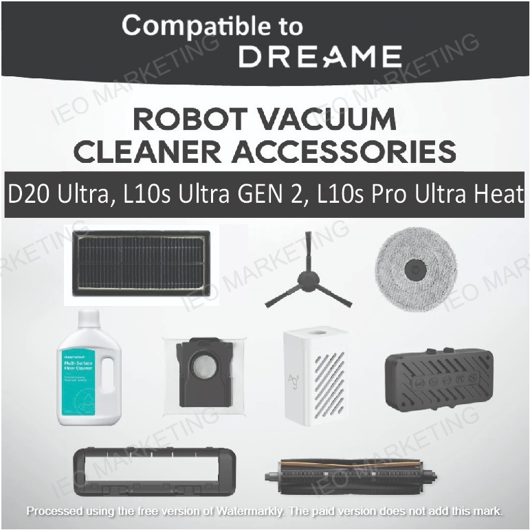Dreame D20 Ultra / L10s Ultra GEN 2 GEN2 / L10s Pro Ultra Heat Robot ...