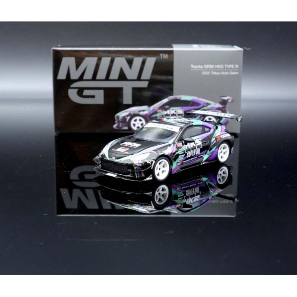 Mini GT 1:64 #1005 Toyota GR86 HKS Type R 2022 Tokyo Auto Salon (New ...