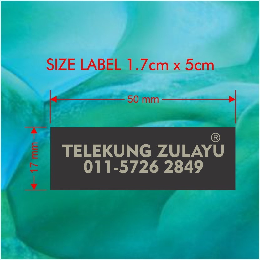 (004) Custom Label Satin Berjenama Sendiri. Label Baju. Label Tudung. 1 ...