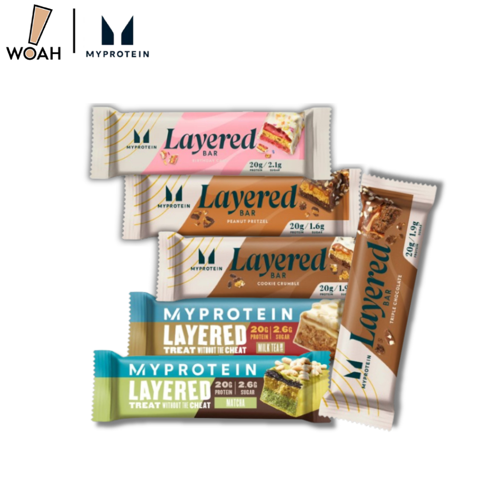 MyProtein Layered Protein Bar (1 Pcs) | Shopee Malaysia