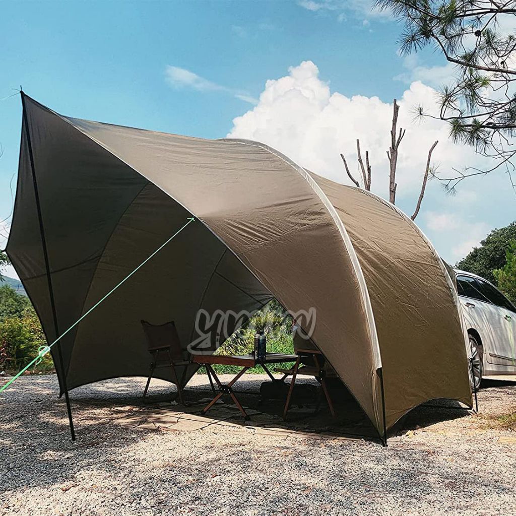 Outdoor Camping Car Tail Canopy Tent Camping Car Tail Tent Rear ...