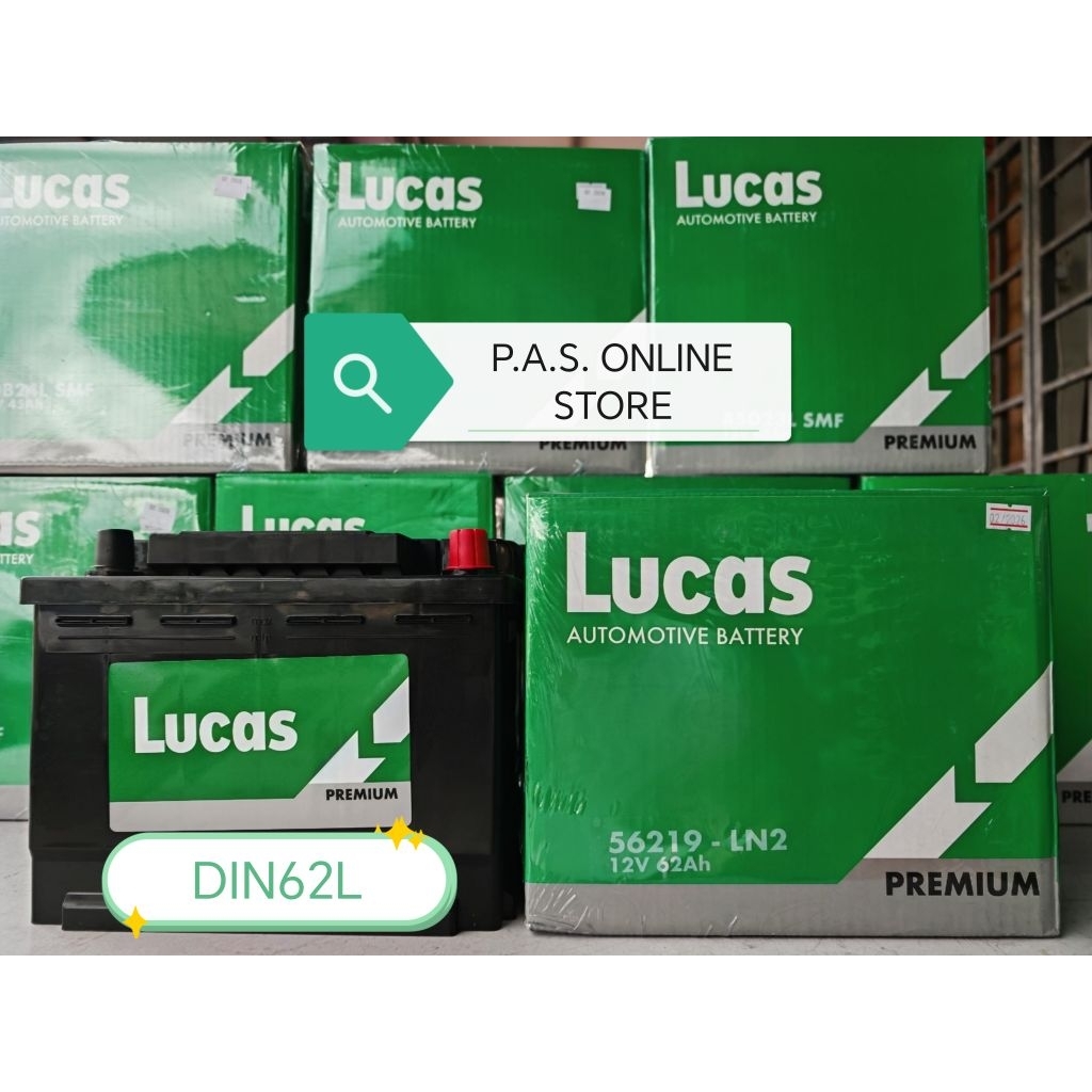 LUCAS SMF LN2 | DIN62L | 56219 CAR BATTERY | Shopee Malaysia