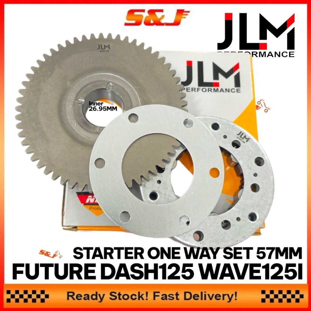 JLM FUTURE125 FUTURE DASH 125 WAVE125I FI STARTER ONE WAY SET MAGNET ...