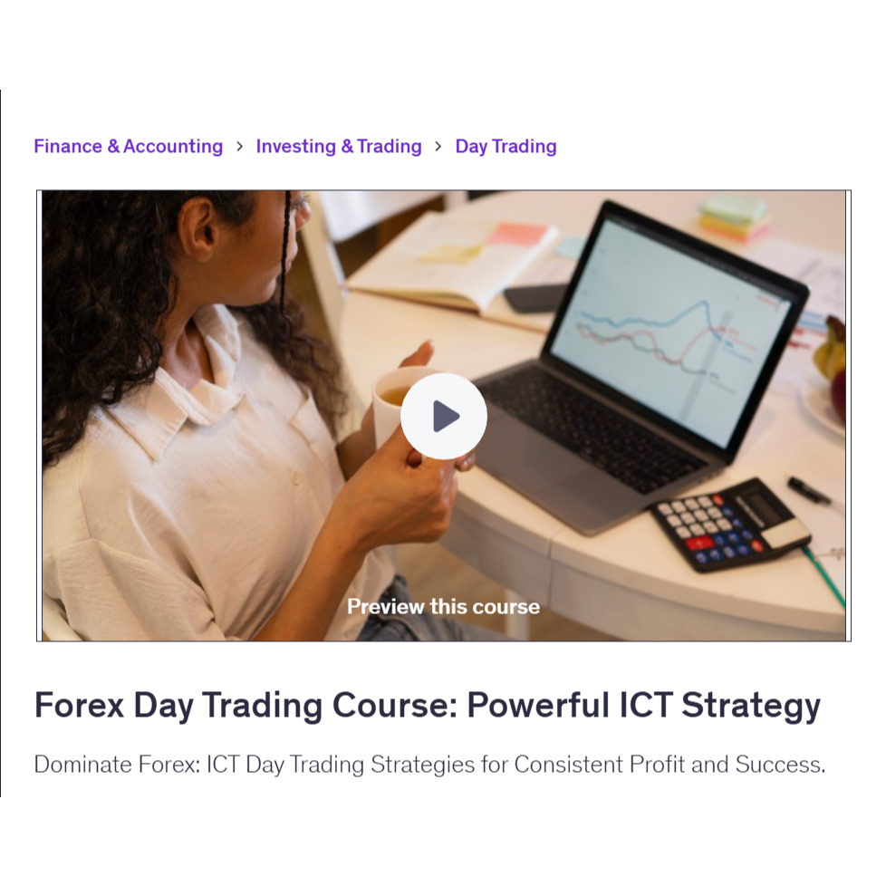 Video Course-Forex Day Trading Course: Powerful ICT Strategy 2025 ...