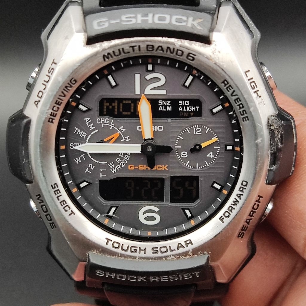 Casio G-Shock GW-2500 Multi Band 6 Tough Solar Men | Shopee Malaysia