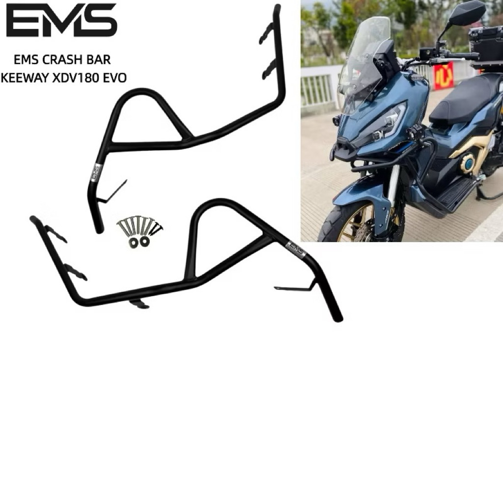 KEEWAY XDV180 Evo EMS Crash Bar Heavy Duty Design Solid Strong Keeway ...