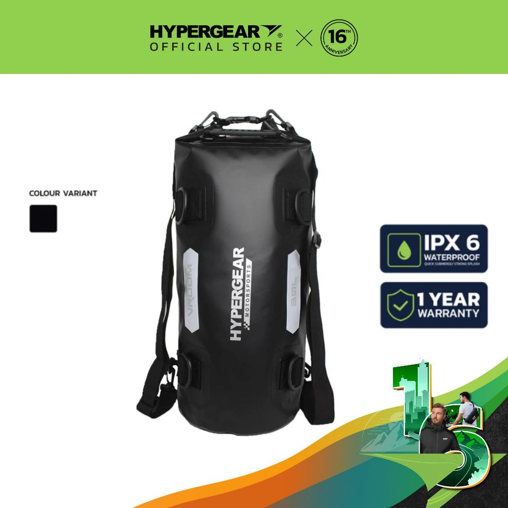 Hypergear Bag Kalis Air Vroom 30L / Hypergear Waterproof Heavy Duty ...