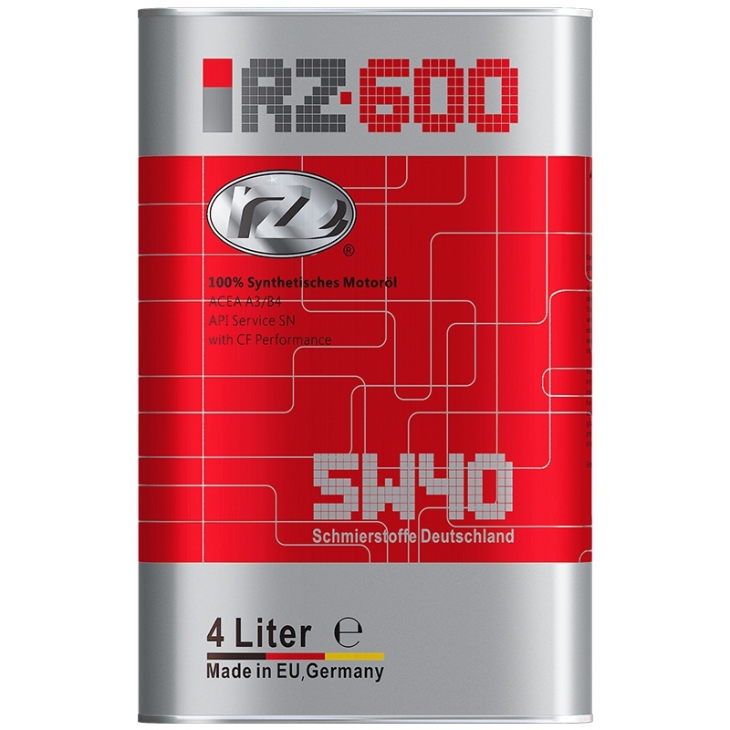 RZ Oil RZ 600 CAR ENGINE OIL FULLY-SYNTHETIC 4 LITER (5W30, 5W40, 0W20 ...