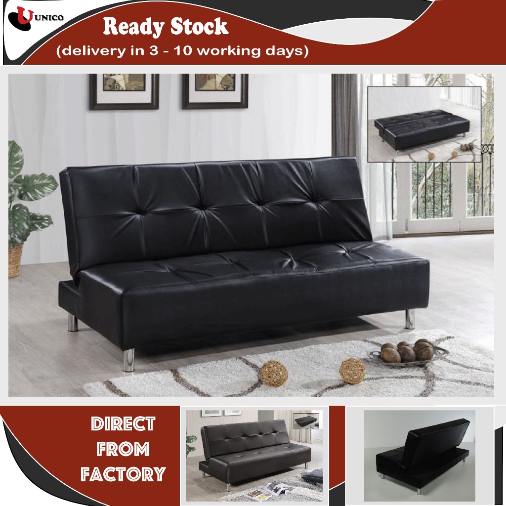 ⪃💌PVC💌⪂ UNICO CONCORD PVC SOFA BED | Shopee Malaysia