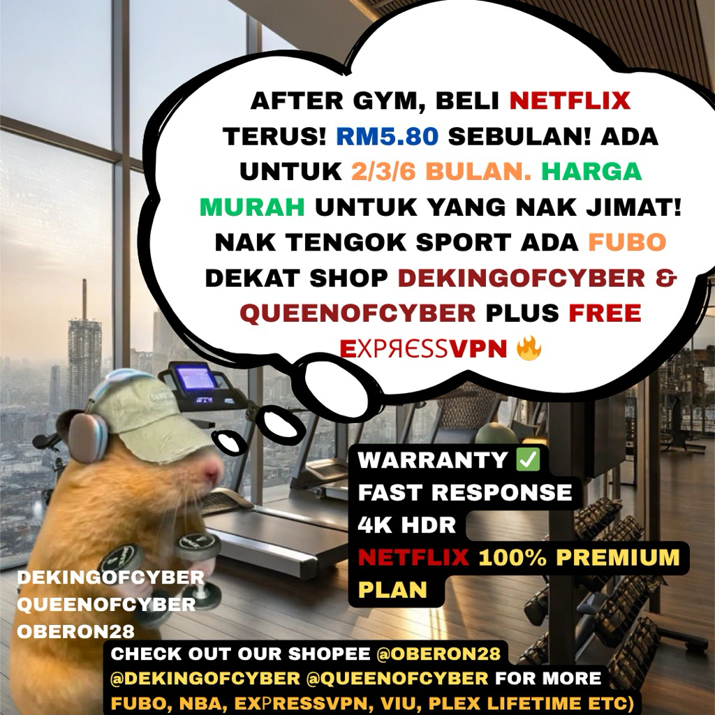 𝓝𝓮𝓽𝓯𝓵𝓲𝔁 Account 4K Premium Plan | Shopee Malaysia