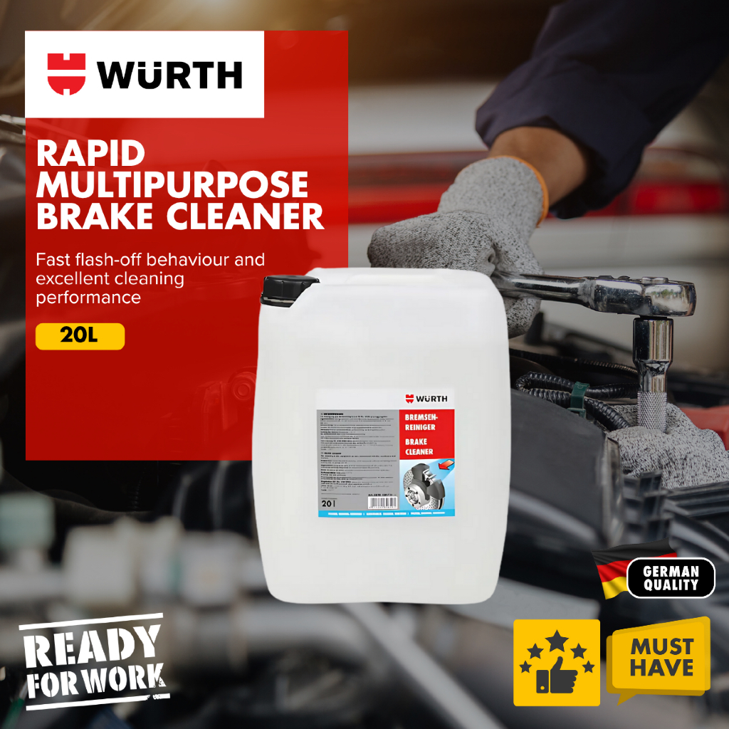 Wurth Rapid Multipurpose Brake Cleaner 20L l Pencuci Brek l 清洁刹车 ...