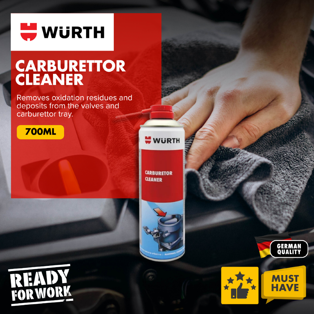 Wurth Carburettor Cleaner 700ML l Pencuci Karburator l 化油器清洁剂 | Shopee ...