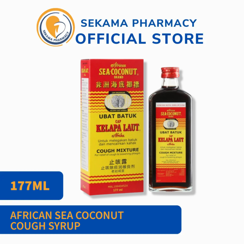 AFRICAN SEA COCONUT COUGH SYRUP 177ML [EXP: 8/2026] | Shopee Malaysia