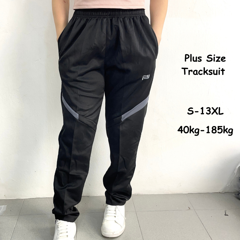 Plus Size Tracksuit Seluar Sukan S-13XL Seluar Sukan Tahan Lasak Cepat ...