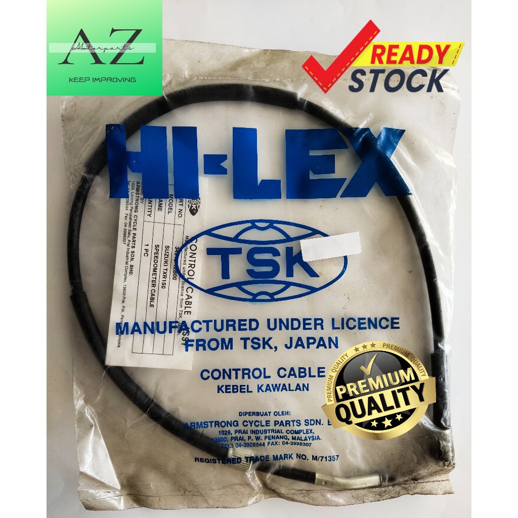 SUZUKI TXR150 PANTHER GAMMA SPEEDOMETER CABLE / METER CABLE | Shopee ...