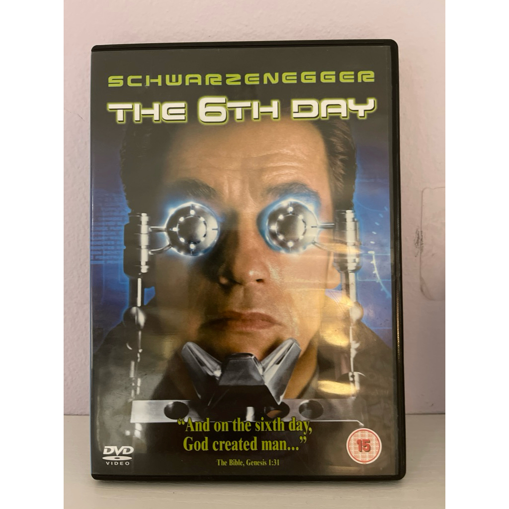 The 6th Day (2000) (DVD) Arnold Schwarzenegger Robert Duvall | Shopee ...