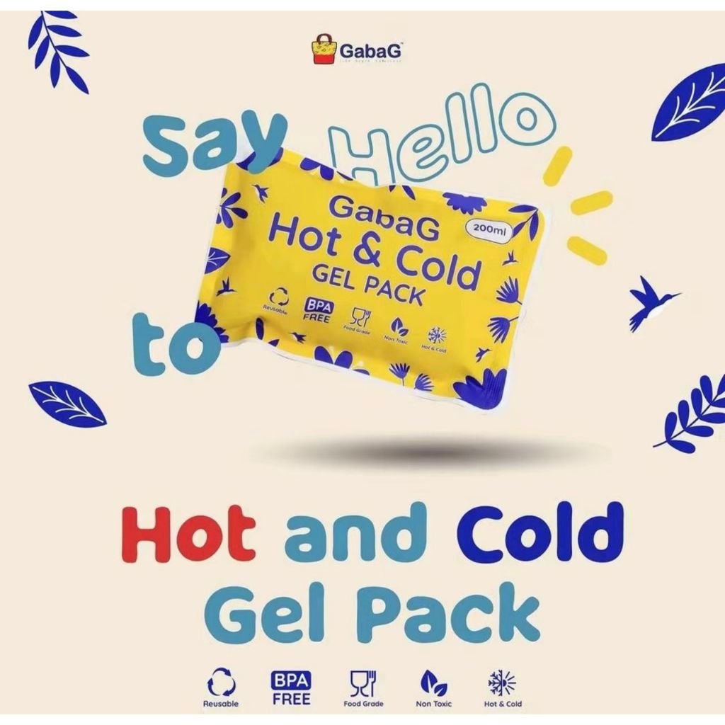 Gabag ice pack gel hot and cold pack tahan 20 jam | Shopee Malaysia