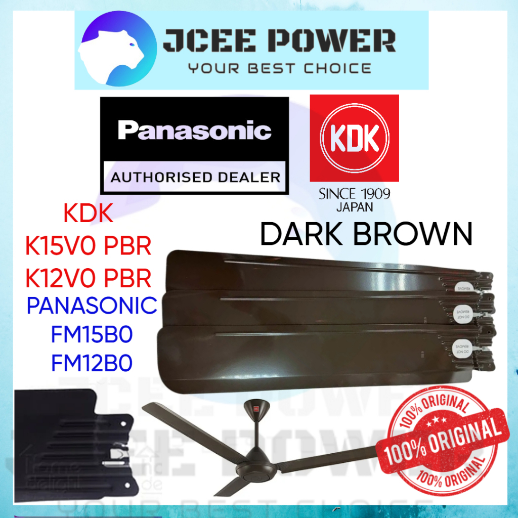 🔥Ready Stock🔥PANASONIC / KDK 60" CEILING FAN BLADE (1 sets 3 blade ...