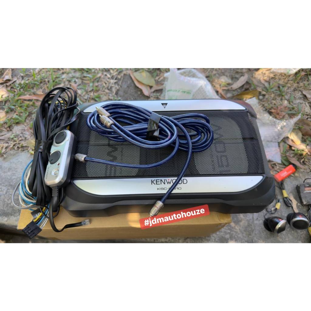 USED JAPAN KENWOOD KSC-SW10 150watt underseat woofer; USED JAPAN ...