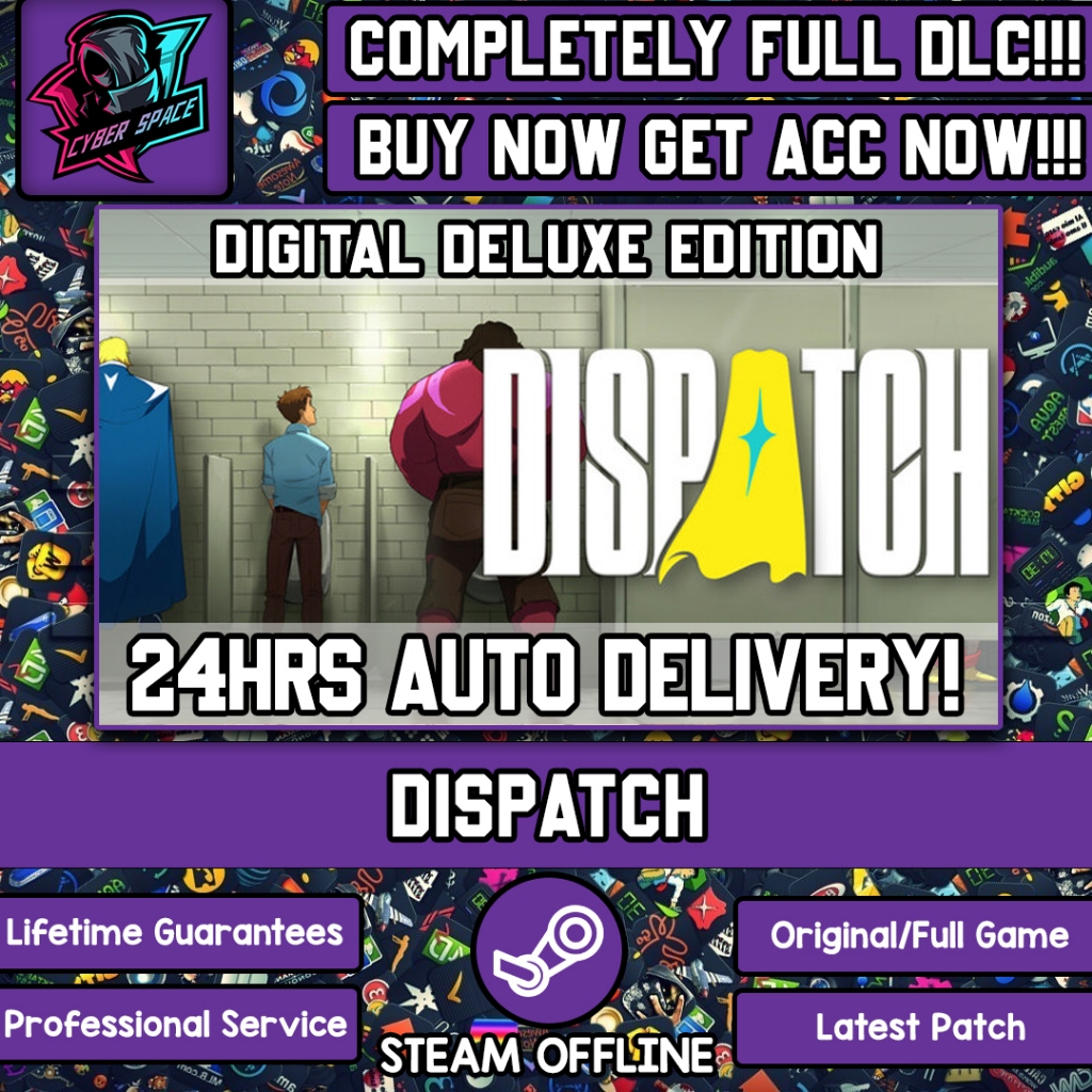 Dispatch [Auto Delivery] [Steam Offline] [Full DLC] Cyber Space PC Game | Shopee Malaysia