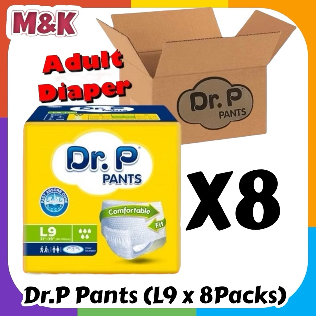 DR.P Pants Tena Adult Pants M 10's 8packs / L 9's 8packs / XL 8's ...