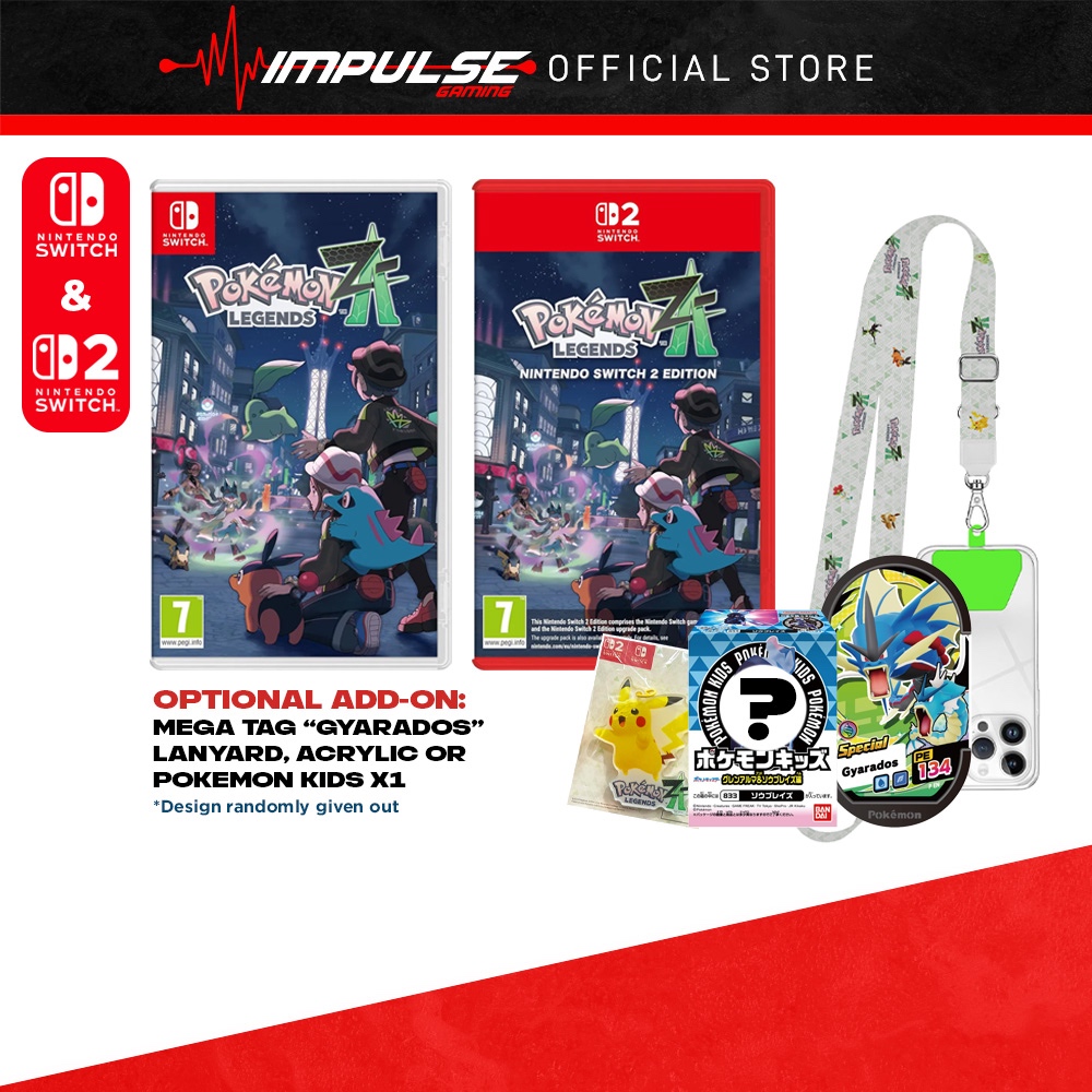 NSW/NSW2 Nintendo Switch /Switch 2 Pokemon Legends Z-A Chi/Eng Version ...